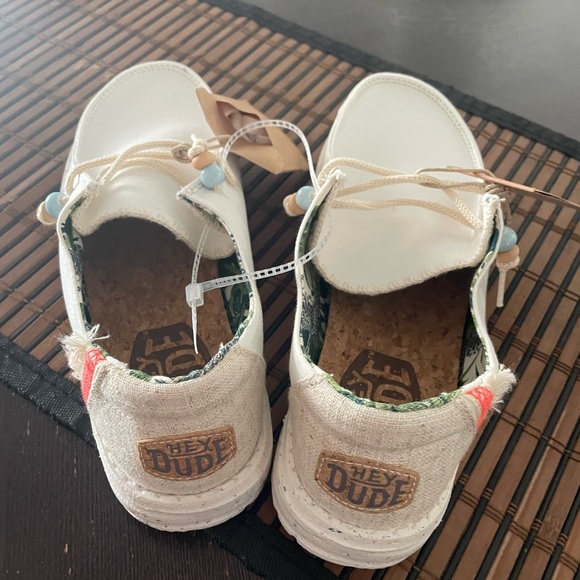 Hey Dude | Shoes | Brand New Womans White Hey Dudes Size 7 | Poshmark